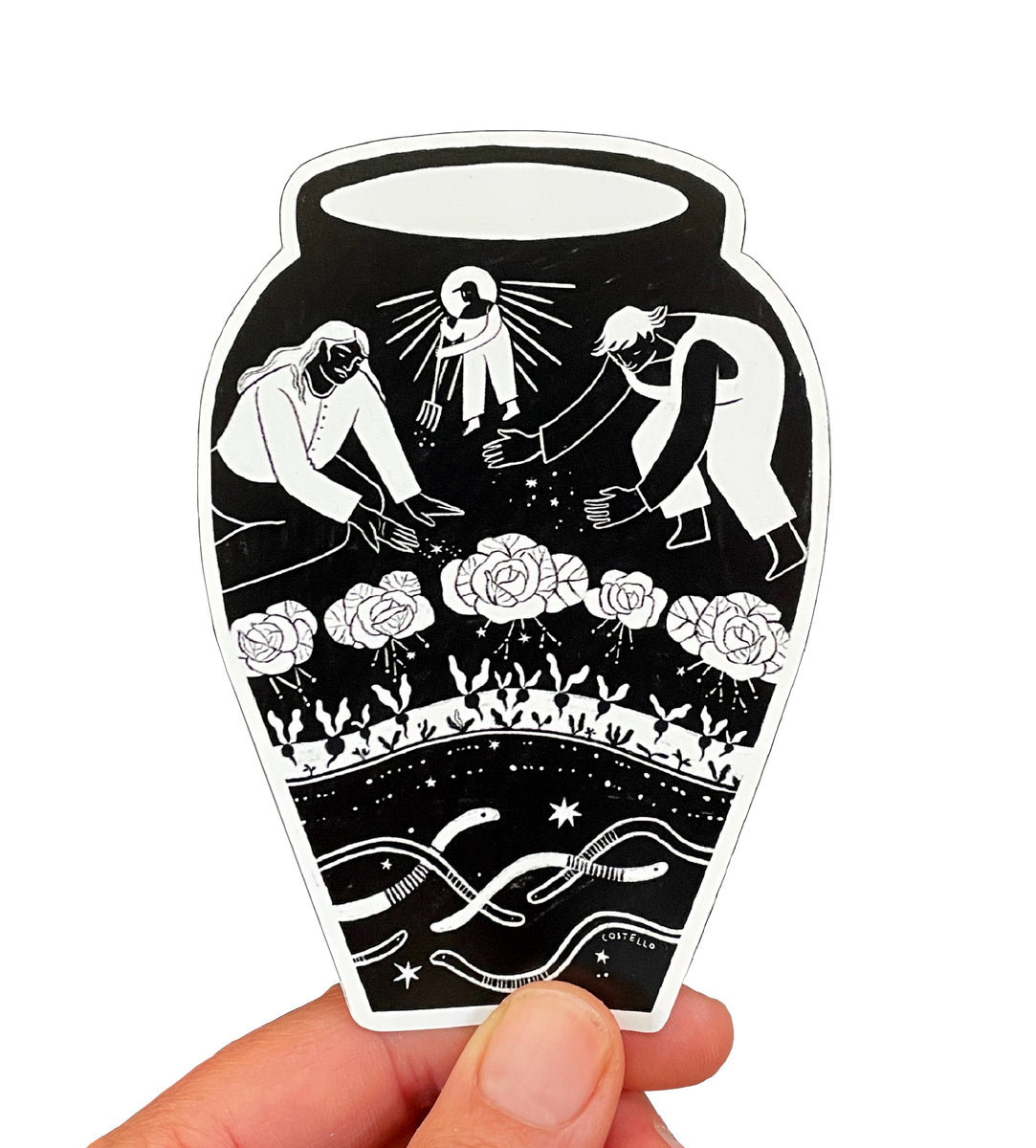 Prepare the Vessel Sticker – Olly Costello Creative Practice